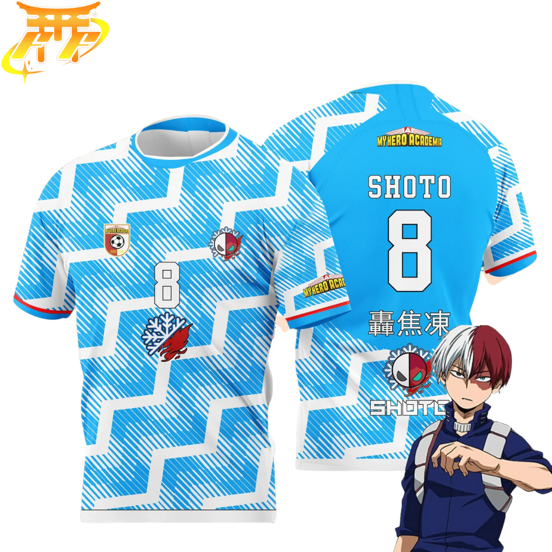 Maillot De Foot Shoto Todoroki – MHA – Figurine Manga France®