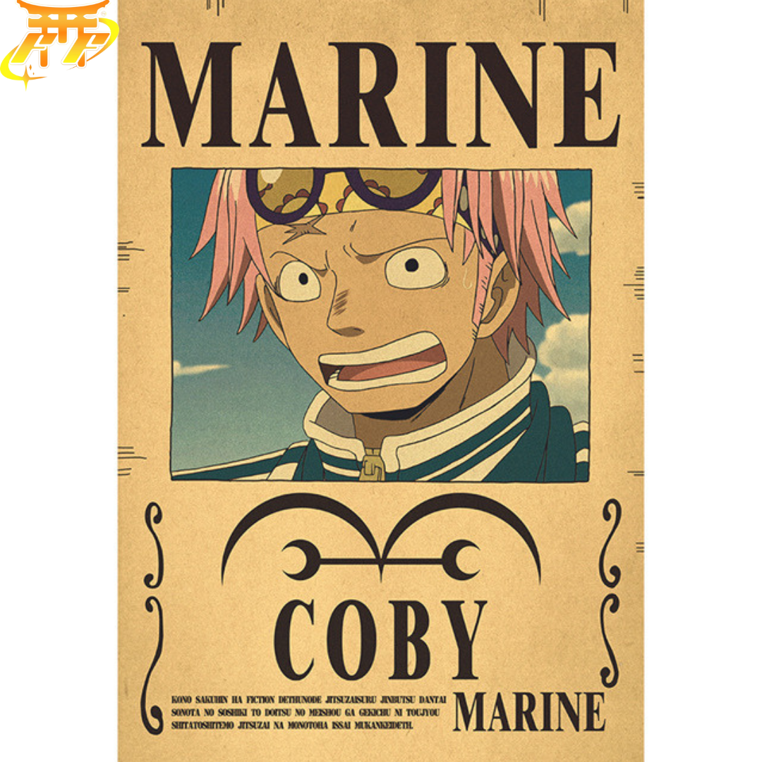 Poster Wanted Koby - One Piece™ – Figurine Manga France®