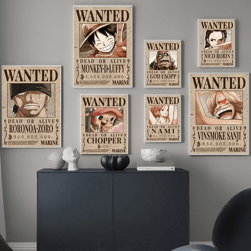 Poster Wanted Usopp - One Piece™ – Figurine Manga France®
